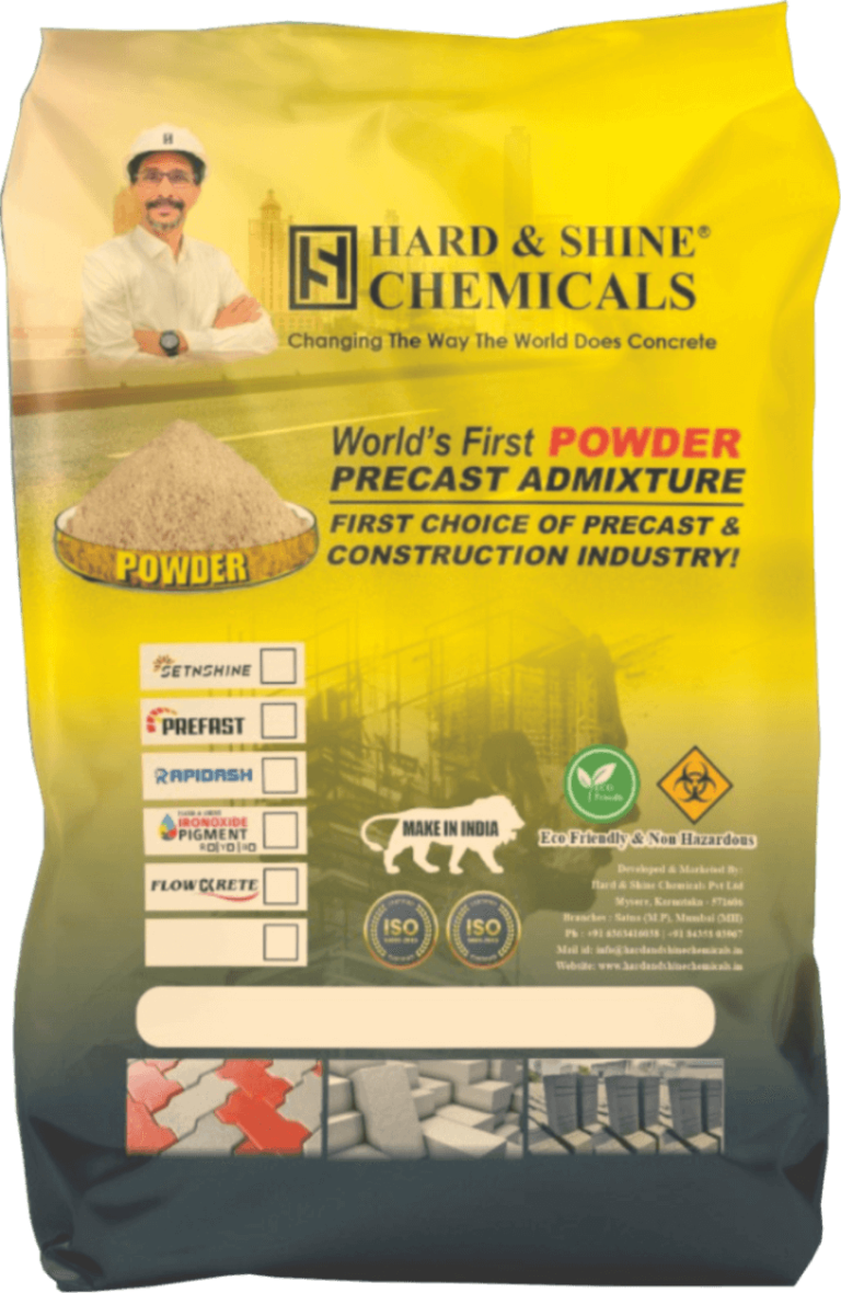 Precast Chemicals | Hard & Shine Chemicals Pvt Ltd